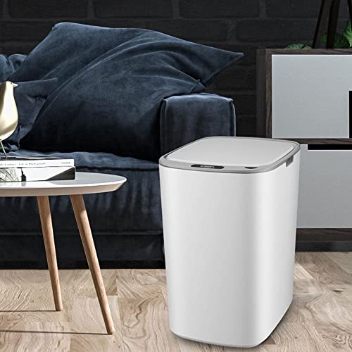 LIRUXUN Smart Induction Trash Can Automatic Sensor Dustbin Rubbish Can Home&Kitchen Touch Sensor Garbage Bucket