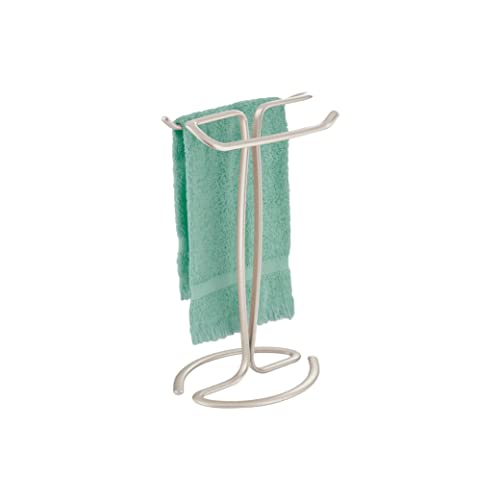 SEDLAV Bathroom Towel Holders, Fingertip Towel Stand – Heavy Duty Classic Decorative Metal Hand Towel Holder for Bathroom