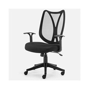 kxdfdc desk chair and swivel home office chair mid back with lumbar support ergonomic task chair with mesh seat