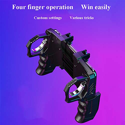 Mobile Game Controller Metal Pubg One-piece Gamepad Joystick Mobile Trigger Gamepad For Pubg For iPhone Android Phone Shooting Game