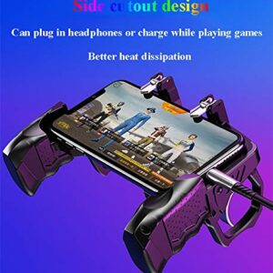 Mobile Game Controller Metal Pubg One-piece Gamepad Joystick Mobile Trigger Gamepad For Pubg For iPhone Android Phone Shooting Game