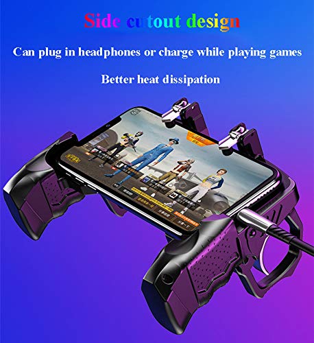 Mobile Game Controller Metal Pubg One-piece Gamepad Joystick Mobile Trigger Gamepad For Pubg For iPhone Android Phone Shooting Game