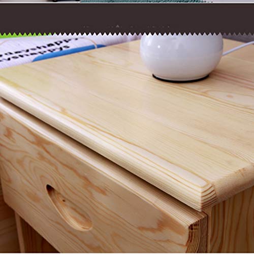 SJYDQ Wooden Nightstand Storage Cabinet with Drawer Organizer Detachable Assembly Bedside Table Bedroom Fashion Furniture