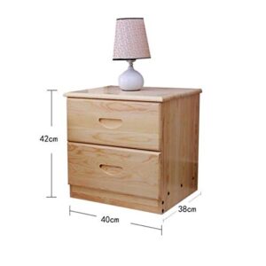 SJYDQ Wooden Nightstand Storage Cabinet with Drawer Organizer Detachable Assembly Bedside Table Bedroom Fashion Furniture