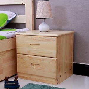 SJYDQ Wooden Nightstand Storage Cabinet with Drawer Organizer Detachable Assembly Bedside Table Bedroom Fashion Furniture