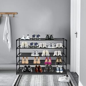 DDOY Shoe Rack for Closet Stable Shoe Rack Organizer Durable Shoe Holder Space Saver Shoe Shelf for Closet for Entryway, Bedroom and Hallway