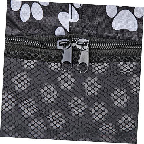 Hohopeti Cat Tent 2pcs Crate Small D Oxford Cats- Dogs Home Portable Rabbits Cloth Animal Tent Soft Use Play for Playpen- Portatble Cat Cage Travel House Grey Dog Rectangular Outdoor Shade