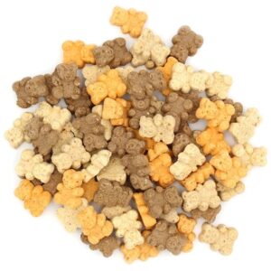 Vitakraft Crunchy Bears Small Animal Treat - Made with Real Vegetables - for Rabbits, Guinea Pigs, and Hamsters