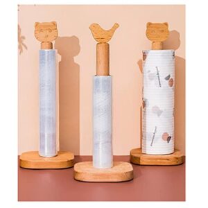 Kitchen Paper Roll Holder Paper Towel Rack Dining Table Kitchen Paper Roll Holder Vertical Paper Towel Storage Rack ( Color : A )