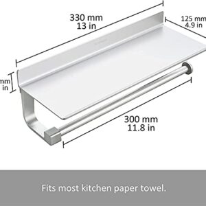 Kitchen Paper Roll Holder Paper Towel Rack Dining Table Kitchen Paper Roll Holder Vertical Paper Towel Storage Rack