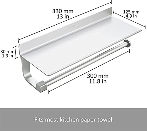 Kitchen Paper Roll Holder Paper Towel Rack Dining Table Kitchen Paper Roll Holder Vertical Paper Towel Storage Rack