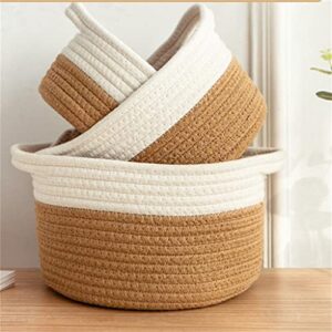 lukeo desktop storage basket woven clothing cosmetics toys bedroom dresser home decoration storage