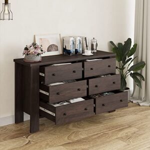 Senfot PB-015 Dresser, Dark Brown