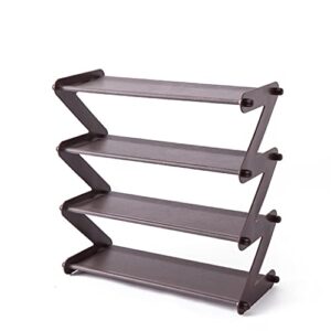 ldchnh shoe rack assembly z-type non-woven home dormitory bedroom put shoe rack assembly shoe rack (color : e, size