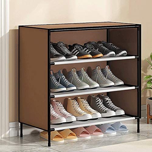 LDCHNH Dustproof Assemble Shoes Rack Simple Shoe Cabinet for Home Storage