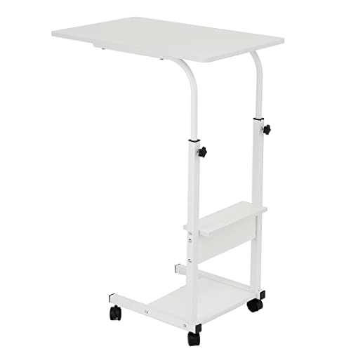 MJWDP Computer Desk Table Lifting Bed Table Desk Rotatable Computer Laptop Table Foldable Standing Desk Adjustable