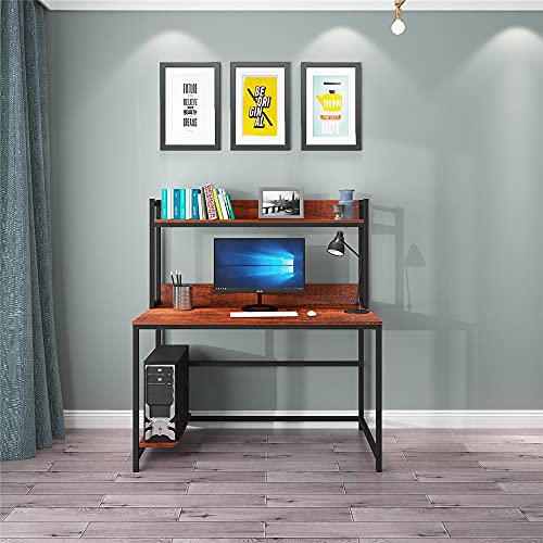 MJWDP 50.4"x26.8"x3.74" Computer Desk Computer Table PC Desk Desktop Office Table Office Desk