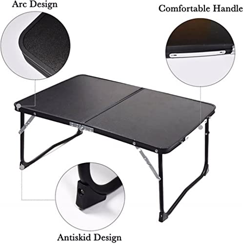 MJWDP Lifting Computer Desk Rolling Table Desk with Adjustable Height Laptop Notebook Swivel Desk with 5 Wheels Leg Table (Color : D, Size