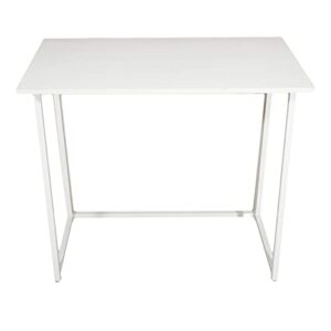 MJWDP Simple Foldable Computer Desk White