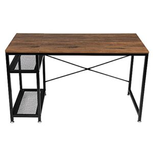 MJWDP Two Colors Computer Desk Computer Table Home Office Table Office Furniture (Color : E)