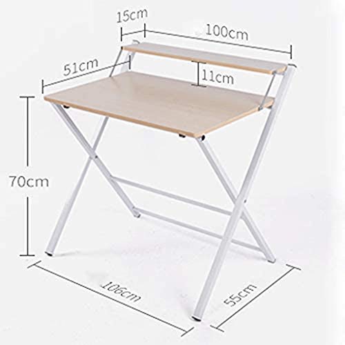 XXXDXDP Desktop Folding Table, Writing Desk Office Student Desk Home Small Table