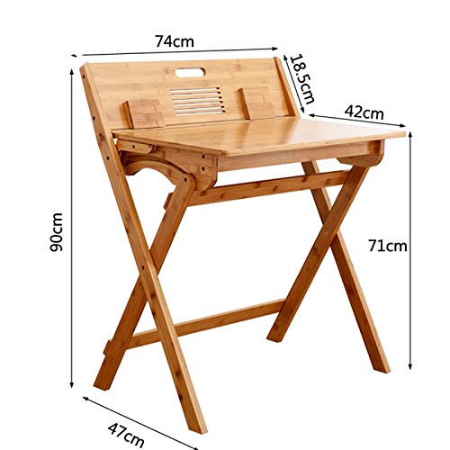 XXXDXDP Learning Computer Desk Desktop Folding Table Table Contracted Household Students Office Desk Multi-Functional Small Table