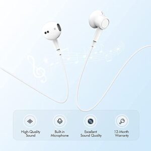 2 Pack for Apple EarPods Headphones with Lightning Connector Wired Earbuds Wired Headphones (Built-in Microphone & Volume Control) Compatible with iPhone 13/12/11 Pro Max/XS/XR/X/7/8 Plus/iPad/iPod