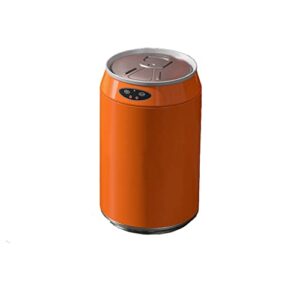 bonad bathroom trash can indoor stainless steel intelligent automatic induction trash can office living room bedroom kitchen bathroom creative trash can wastebasket (color : 1)