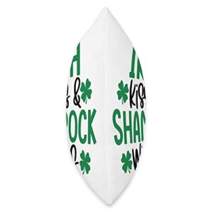 Check out my St. Patrick's Day Shirts Irish Kisses and Shamrock Wishes Clover Throw Pillow, 16x16, Multicolor