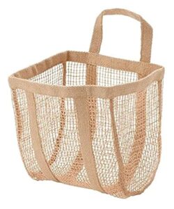 waltx rattan pencil holder with hole, laundry basket desktop woven storage basket for storaging pen stationery cosmetics sundries/flower plant hanging rattan basket arrangement birthday party supplie