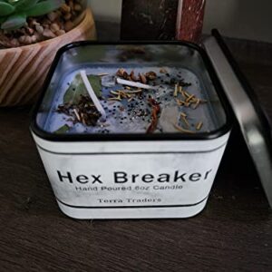 Hex Breaker Hoodoo Conjure Candle for Hoodoo and Wiccan Witchcraft Magick