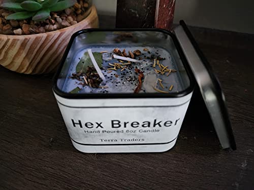 Hex Breaker Hoodoo Conjure Candle for Hoodoo and Wiccan Witchcraft Magick