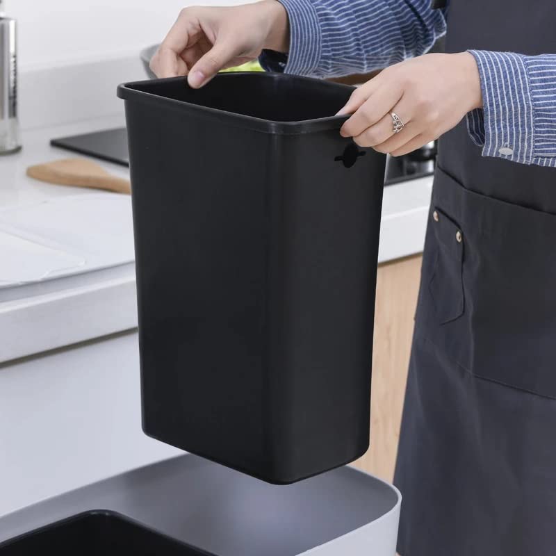 MFCHY Kitchen Trash Can Classify Living Room Dry and Wet Separation Large Trash Garbage Bin