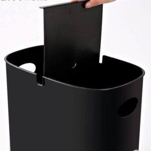 MFCHY Large Kitchen Trash Can Recycling Double Layer Foot Step Trash Can Bathroom Dry Wet Separation Household