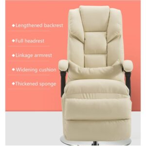 TJLSS Beauty Chair Reclining Lift Comfortable Beauty Mask Stool Flat Reclining Chair Computer Chair Lunch Break Offices