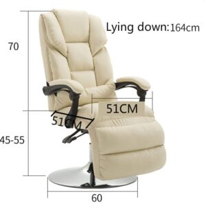 TJLSS Beauty Chair Reclining Lift Comfortable Beauty Mask Stool Flat Reclining Chair Computer Chair Lunch Break Offices