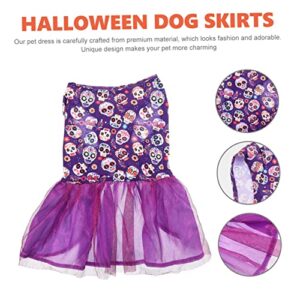 Doggy Clothes 3pcs Party Pet Cosplay Supplies Clothes Skirt Supply Cat Accessory Apparel Puppy Funny Princess Dresses Dress Dog Costume Breathable Lace Tutu Decor Halloween Girl Clothing