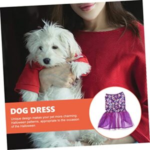 Doggy Clothes 3pcs Party Pet Cosplay Supplies Clothes Skirt Supply Cat Accessory Apparel Puppy Funny Princess Dresses Dress Dog Costume Breathable Lace Tutu Decor Halloween Girl Clothing