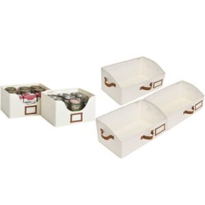 storageworks pantry storage bins & storageworks closet baskets