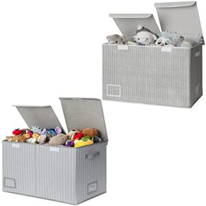 granny says bundle of 1-pack playroom storage bin & 1-pack extra large storage box with lid