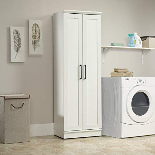 HomePlus Storage Cabinet, Soft White Finish