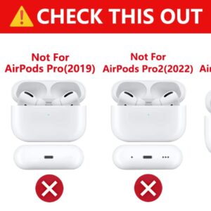 (3Pack) Case for Airpods 1 and Airpods 2, Suublg Silicone Airpods Case Protective Cover with Cute Funny Skin Design, with Keychain