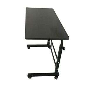 LHLLHL Computer Desk Black Desktop Black Tube Rack Vertical Desk Adjustable Height Activity Desk Direct Selling Wholesale