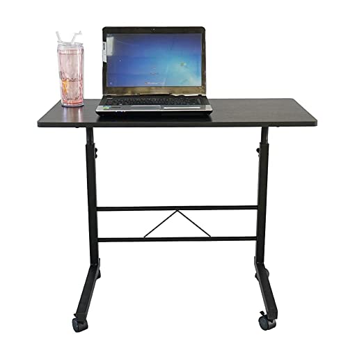 LHLLHL Computer Desk Black Desktop Black Tube Rack Vertical Desk Adjustable Height Activity Desk Direct Selling Wholesale