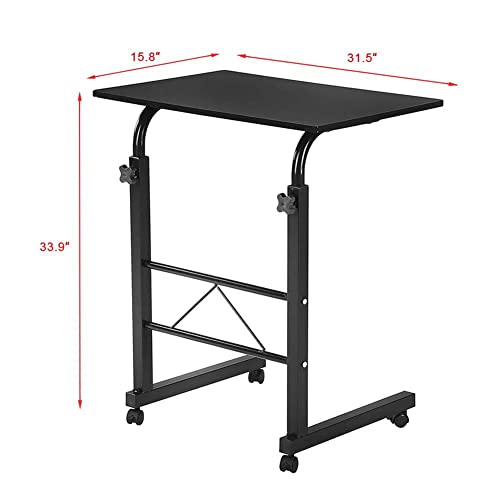 LHLLHL Computer Desk Black Desktop Black Tube Rack Vertical Desk Adjustable Height Activity Desk Direct Selling Wholesale