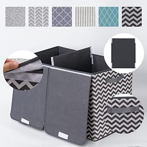 GRANNY SAYS Bundle of 1-Pack Storage Bins With Lids For Organizing & 1-Pack Cardboard Storage Boxes With Lids