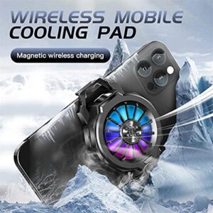 TJLSS Type-C Universal Mobile Phone USB Game Cooler System Cooling Fan Gamepad Holder Stand Radiator