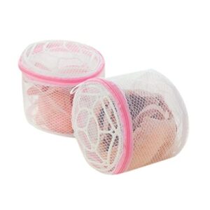 zyzmh home use lingerie washing mesh clothing underwear organizer washing bag useful mesh net bra wash bag zipper laundry bag