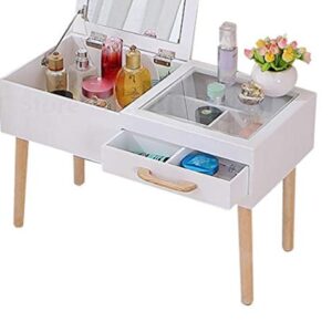 WYKDD Nordic Window Economical Multi-Functional Small Apartment Bedroom Dressing Table Simple Dressing Table