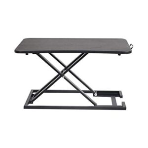 trexd lifting desktop computer desk, household folding adjustable computer desk, wood-based panel (color : d)